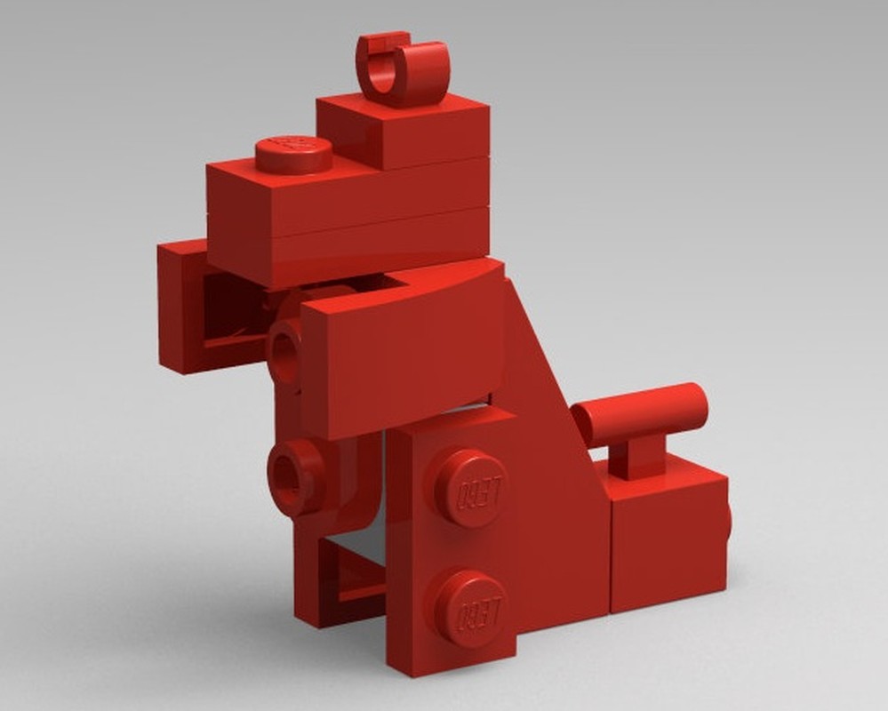 LEGO MOC Micro Godzilla by LukaD | Rebrickable - Build with LEGO