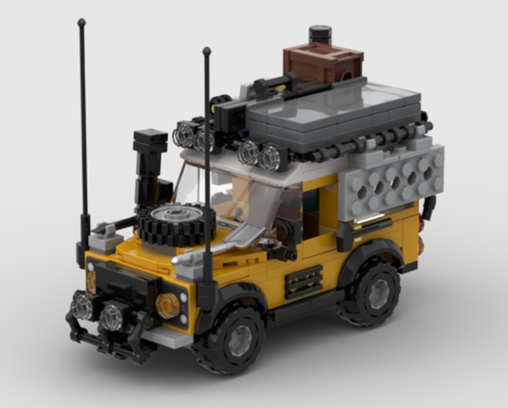 LEGO MOC Land Rover Classic Defender 90 Modification Version 2 by ...