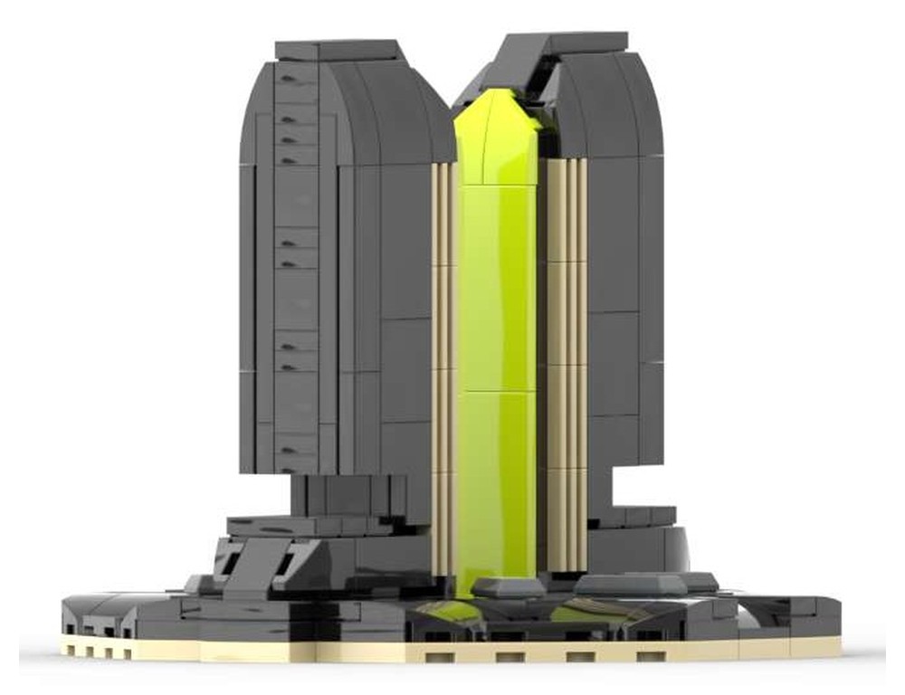 LEGO MOC Necrotic Gaus Turret by Kai535 | Rebrickable - Build with LEGO
