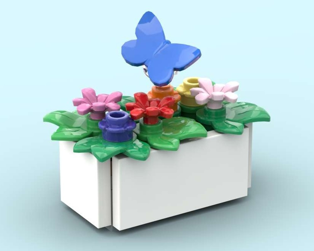 LEGO MOC Small planter by MichaelJansen87 | Rebrickable - Build with LEGO