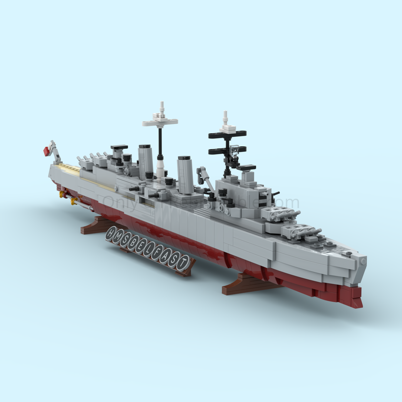 LEGO MOC HMS Belfast by BespokeLegoDesigns | Rebrickable - Build with LEGO