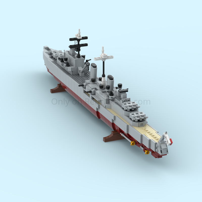LEGO MOC HMS Belfast by BespokeLegoDesigns | Rebrickable - Build with LEGO