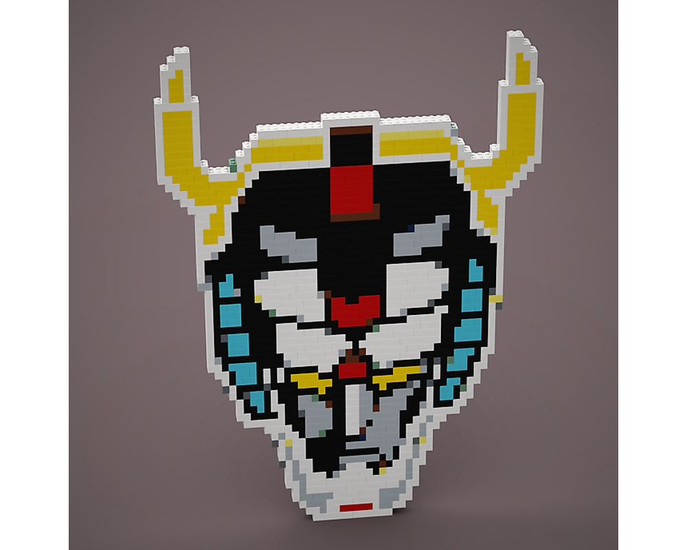 LEGO MOC VOLTRON Pixelart MOC by kelbiemnz | Rebrickable - Build with LEGO