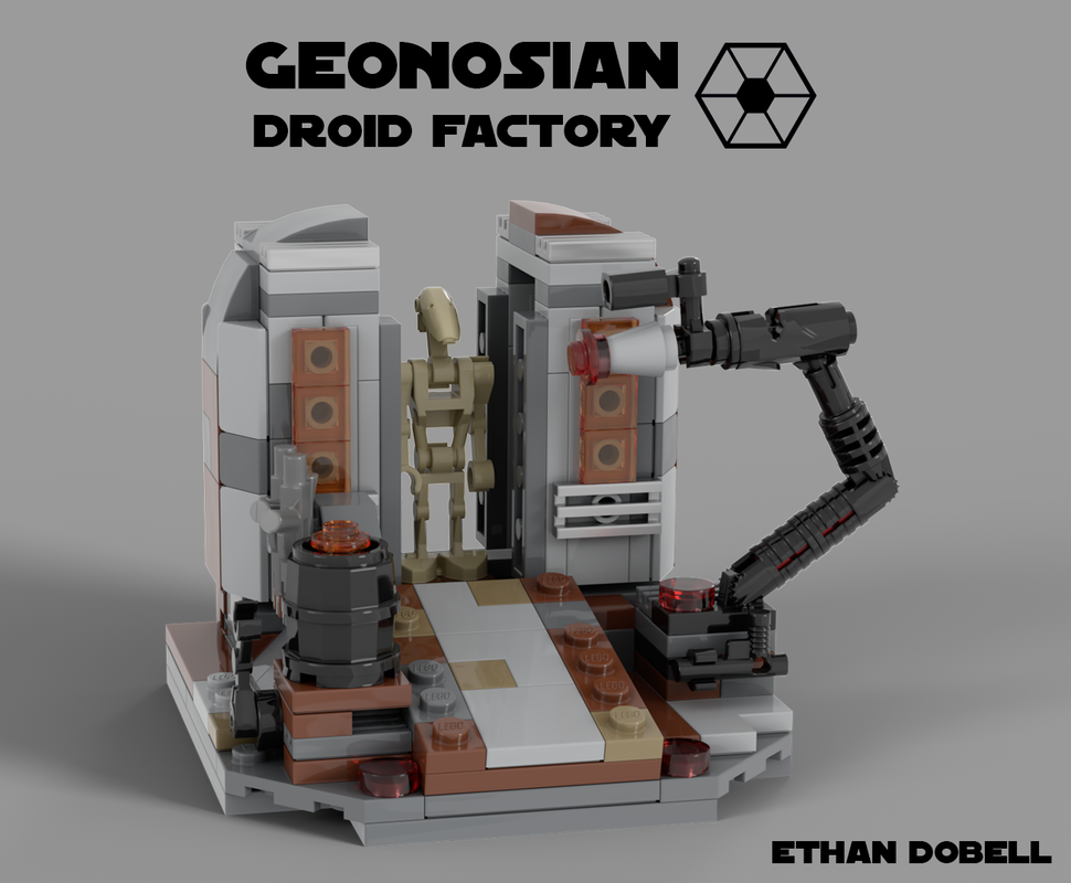 LEGO MOC Geonosian Droid Factory MOC by the_dobell_clan | Rebrickable - Build with LEGO