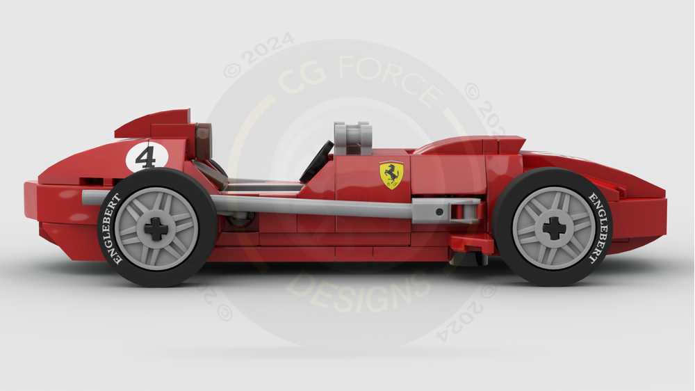 LEGO MOC F1 Scuderia 246 by CGForceDesigns | Rebrickable - Build with LEGO