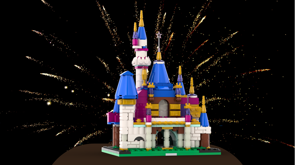 LEGO MOC 11033 Disney Sleeping Beauty Castle by Lenarex | Rebrickable ...