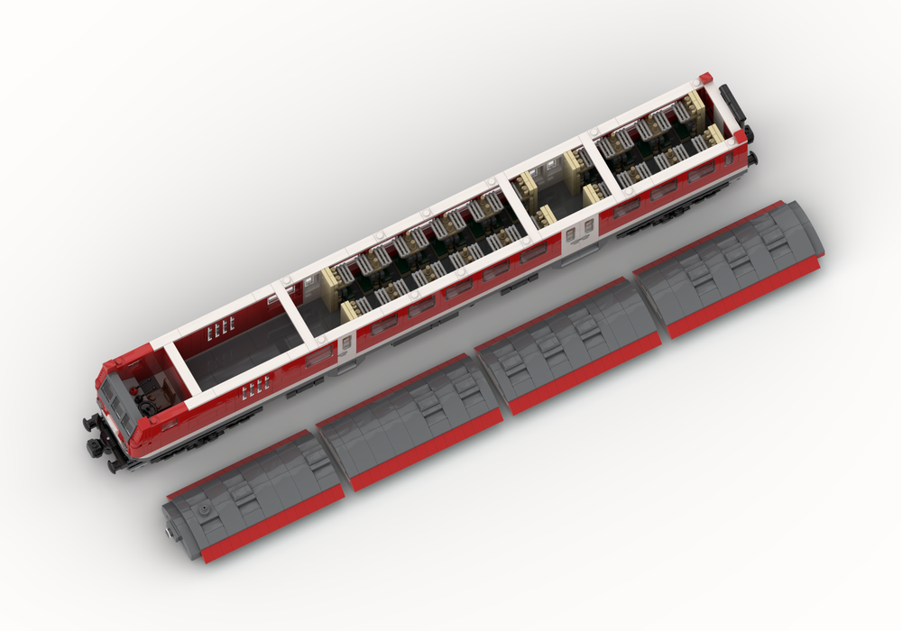 LEGO MOC DB Regio Control Car "Bnrdzf 463.0" (8w) by copernicus508 ...