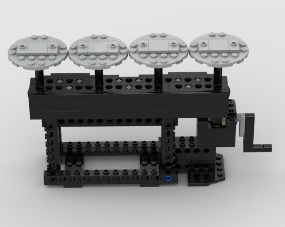 LEGO MOC Figure show off stand (4 Figures) by McMOC | Rebrickable ...