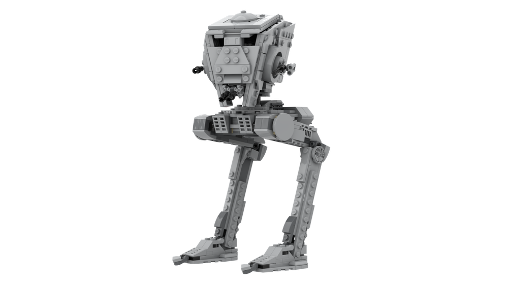 LEGO MOC-209606 75375 Alternate Model: AT-ST by chi-bricks ...