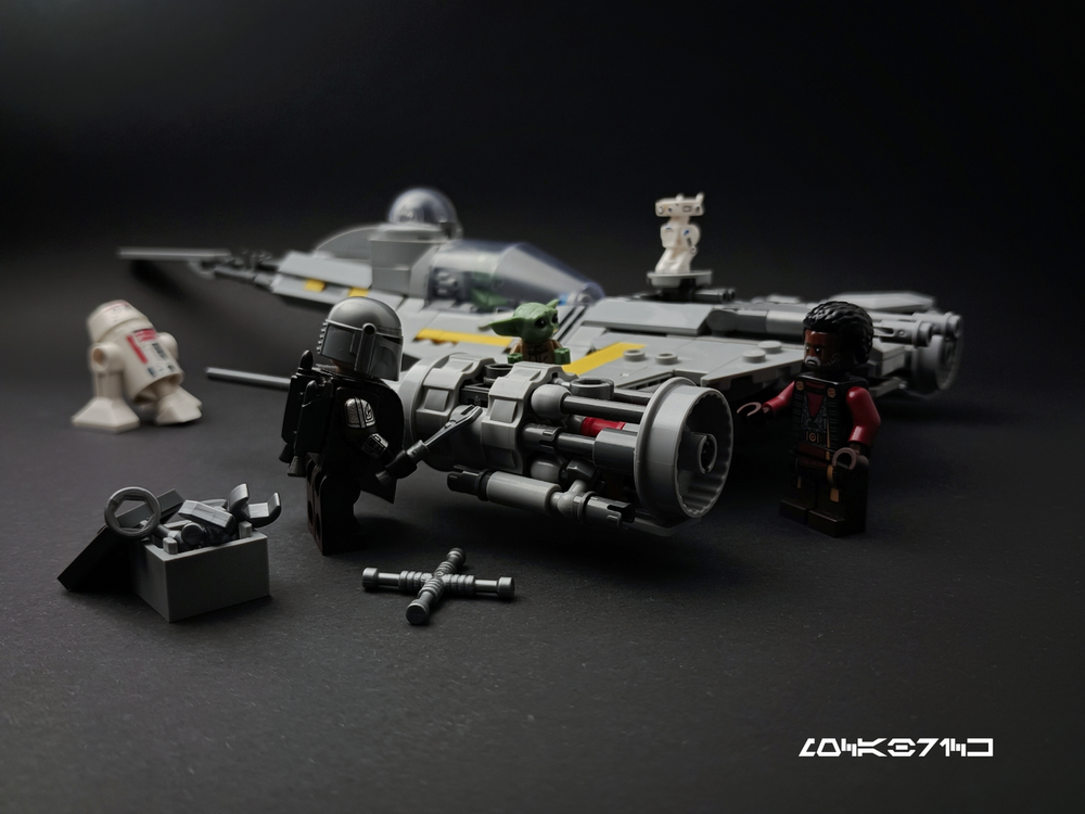 LEGO MOC-209608 Mando's N1 Starfighter (minifig scale) by MOCaBrick ...