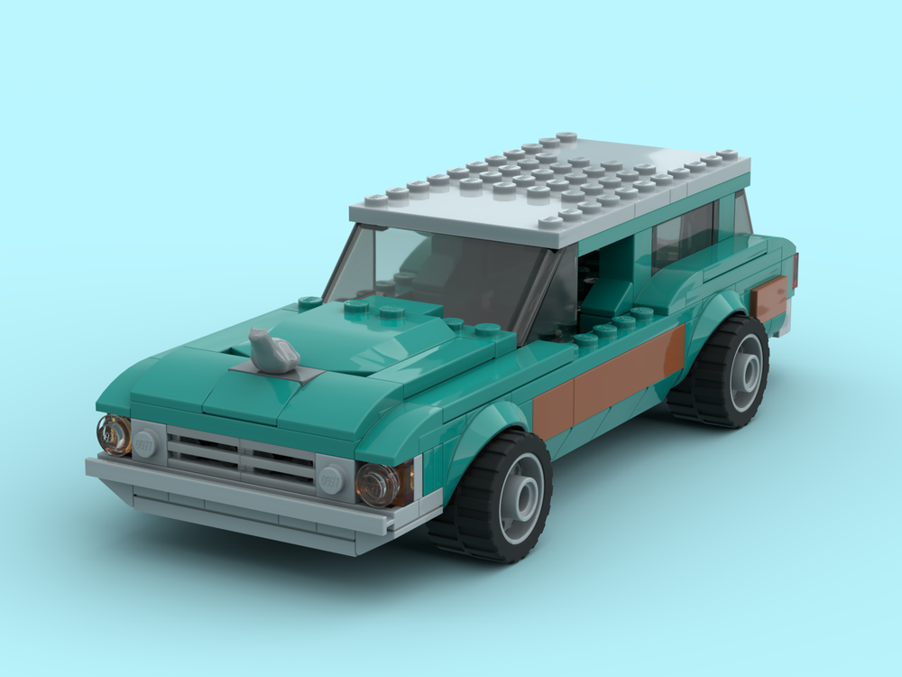 LEGO MOC-209617 Station Wagon by zairse | Rebrickable - Build with LEGO