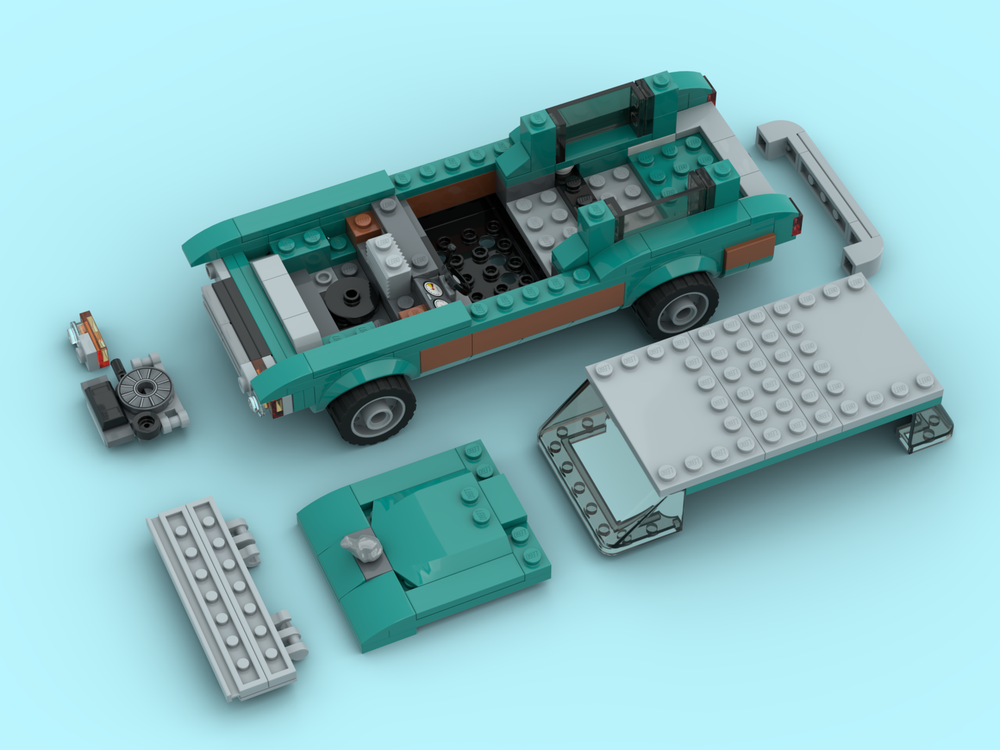 LEGO MOC-209617 Station Wagon by zairse | Rebrickable - Build with LEGO