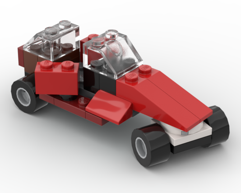 LEGO MOC-209625 Red Car by Powers. Clutch Powers. | Rebrickable - Build ...