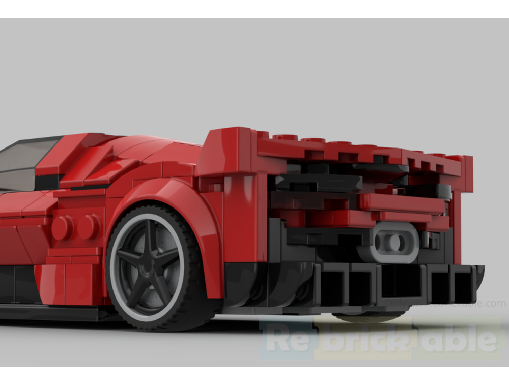 LEGO MOC Farrari F80 by XYS_MOC | Rebrickable - Build with LEGO