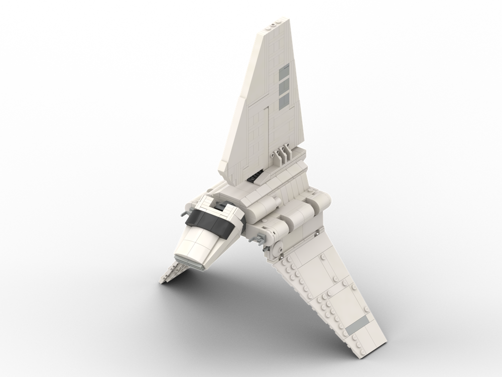 LEGO MOC Imperial Shuttle Tydirium by Solobuilder1 | Rebrickable ...