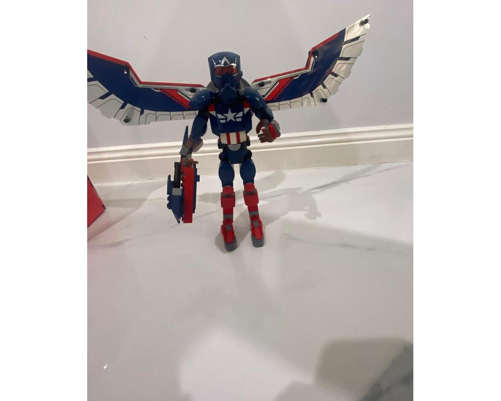 LEGO MOC New Captain America Figure Movable Shield + Hand Masher by ...