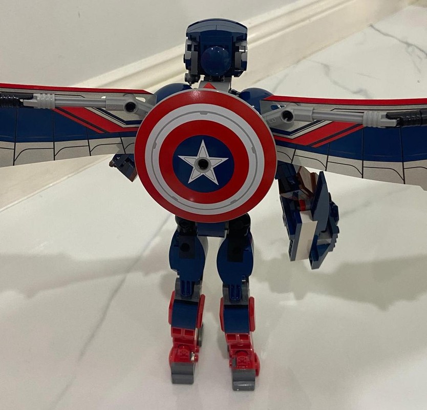 LEGO MOC New Captain America Figure Movable Shield + Hand Masher by ...