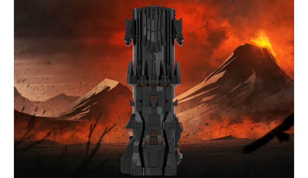 LEGO MOC Barad-Dûr Tower Extension by jonlacer | Rebrickable - Build with LEGO