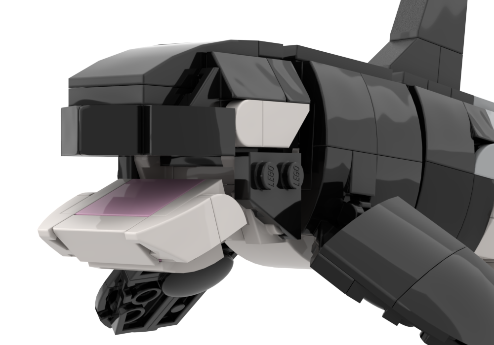 LEGO MOC-209634 Orca (Orcinus orca) "Killer Whale" by OrchardBuilds ...