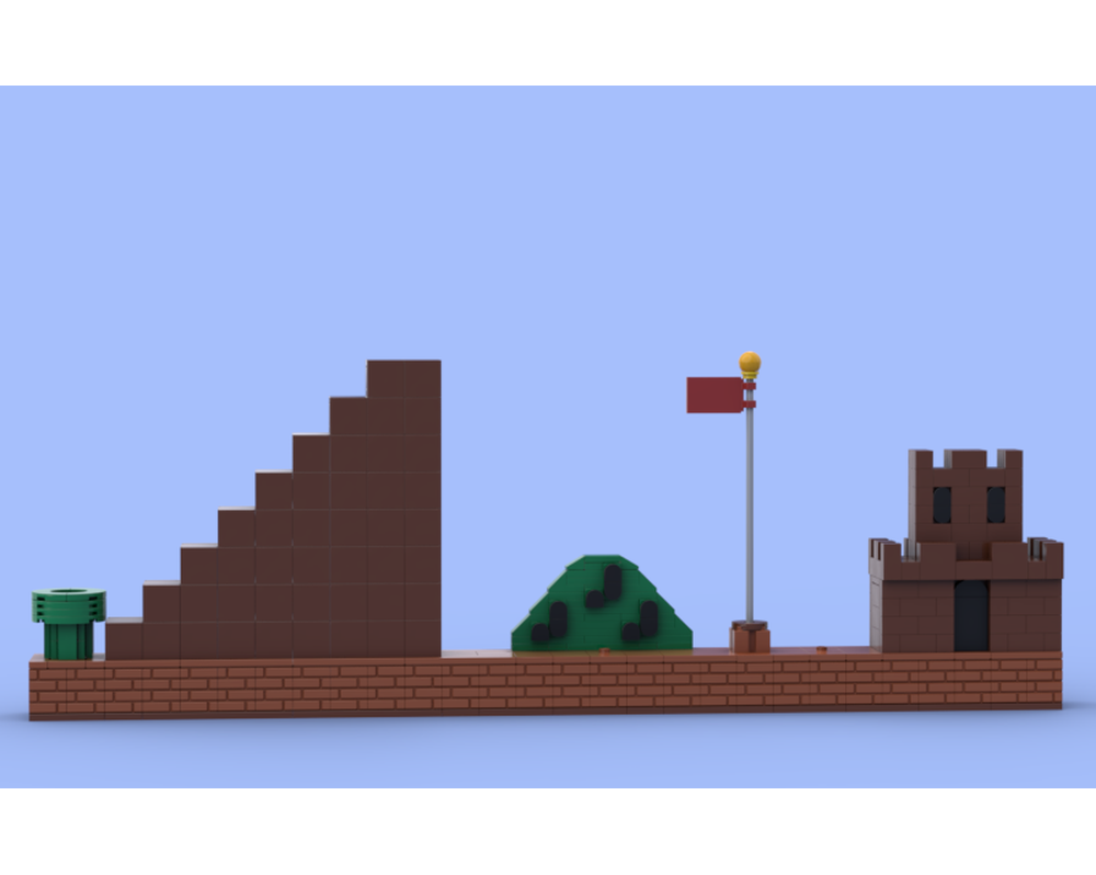 LEGO MOC Super Mario Bros. -- 1-1 diorama by RC_builds_and_bricks ...