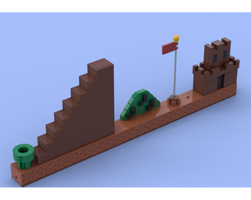 LEGO MOC Super Mario Bros. -- 1-1 diorama by RC_builds_and_bricks ...