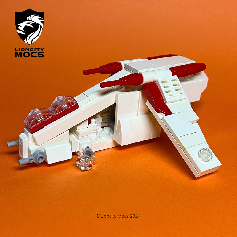 LEGO MOC Republic Gunship MOC (1:120) by Lioncity Mocs | Rebrickable ...