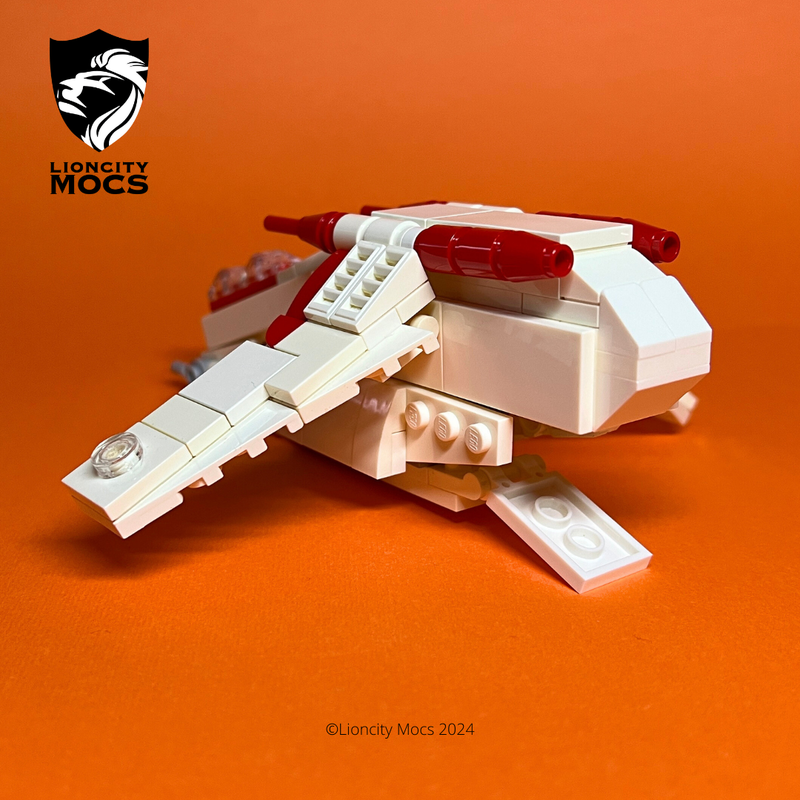 LEGO MOC Republic Gunship MOC (1:120) by Lioncity Mocs | Rebrickable ...