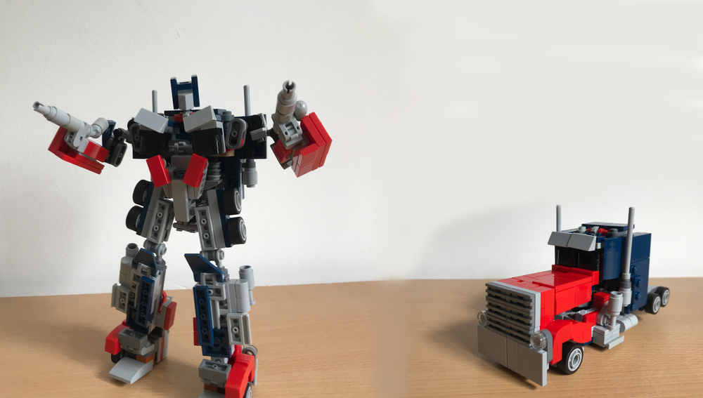 LEGO MOC movie Optimus Prime by Buttermaster42 | Rebrickable - Build ...