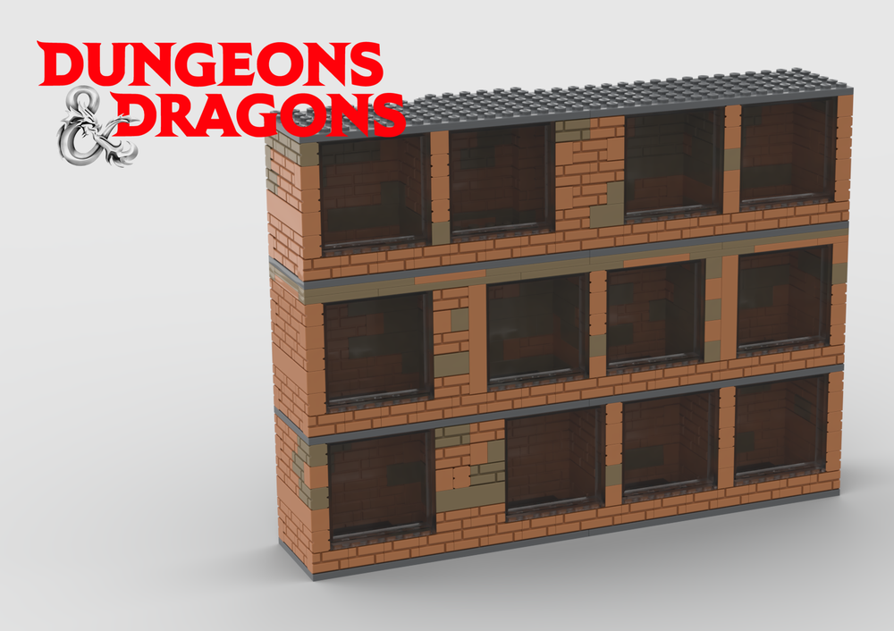 LEGO MOC Cabinet for CMF D&D by Polokot | Rebrickable - Build with LEGO