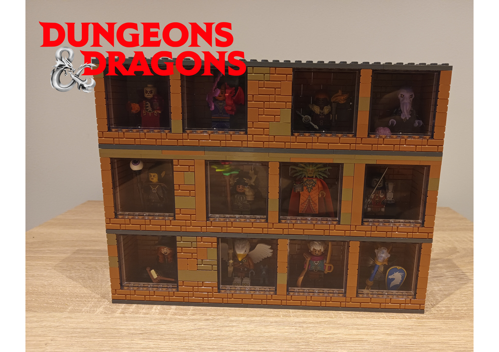 LEGO MOC Cabinet for CMF D&D by Polokot | Rebrickable - Build with LEGO