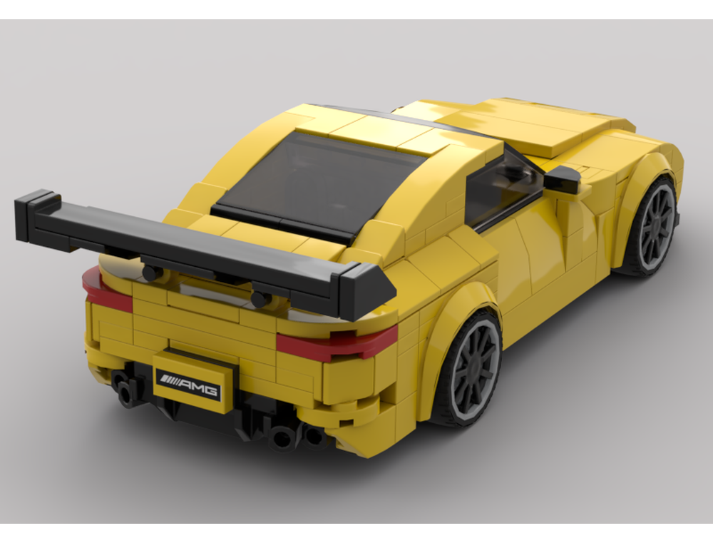 LEGO MOC-209665 Mercedes AMG GT Black Series Lego MOC Supercar Speed ...