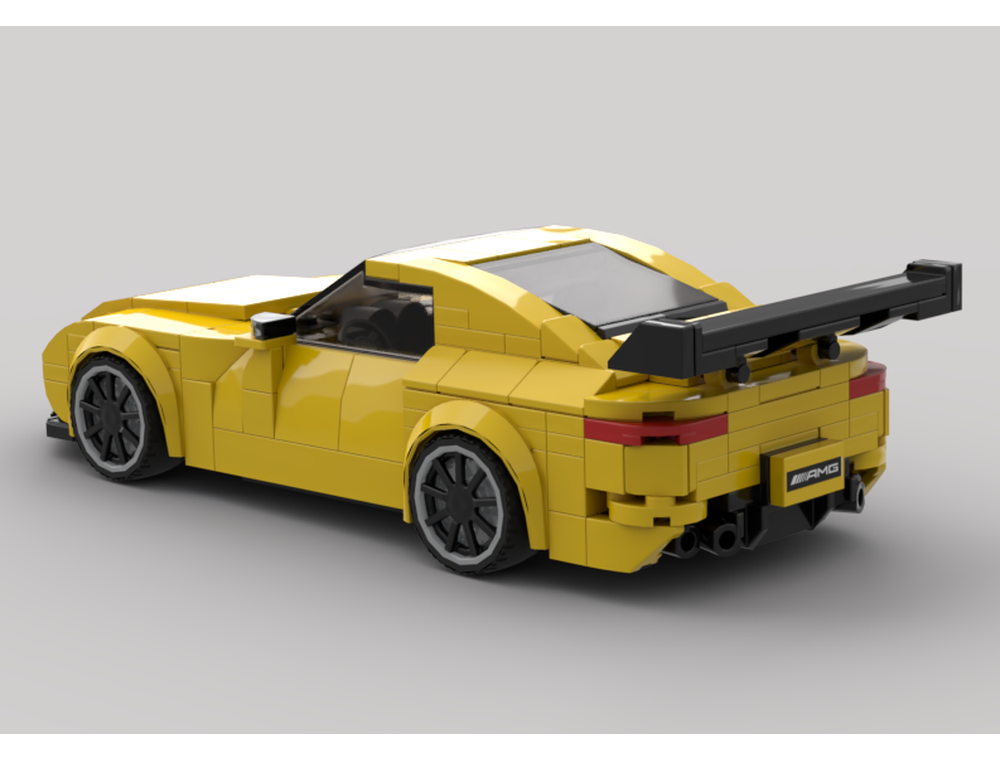 LEGO MOC Mercedes AMG GT Black Series Lego MOC Supercar Speed Champion ...