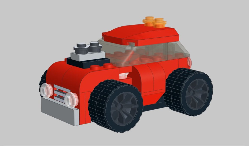 LEGO MOC 4883-1 Gear Grinder 01 Gribble-01 by TurboRatRods ...