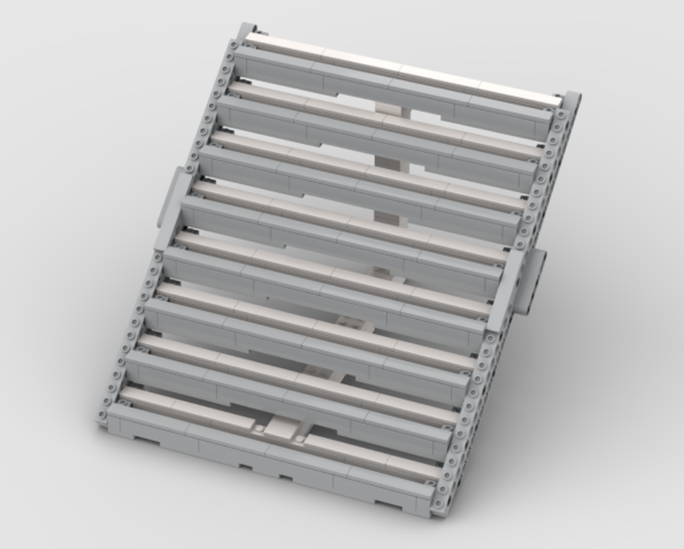 LEGO MOC Stand for Lego figures with plate (V2) by McMOC | Rebrickable ...