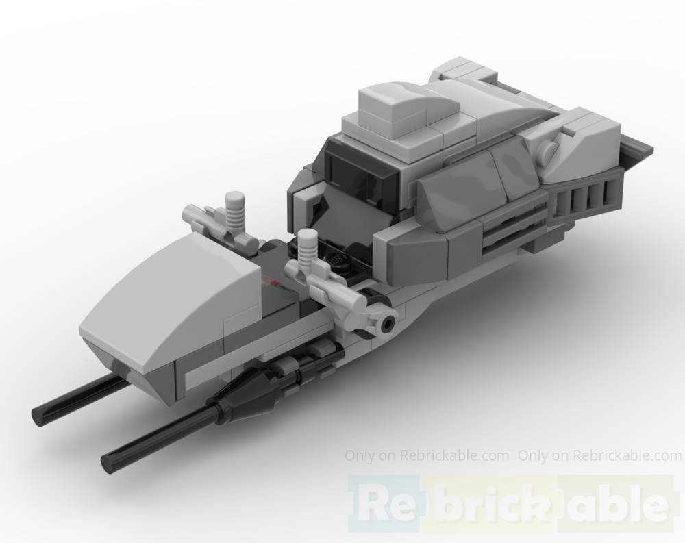 LEGO MOC 64-Y Swift 3 Repulsorlift MK2 by Fabian2 | Rebrickable - Build with LEGO
