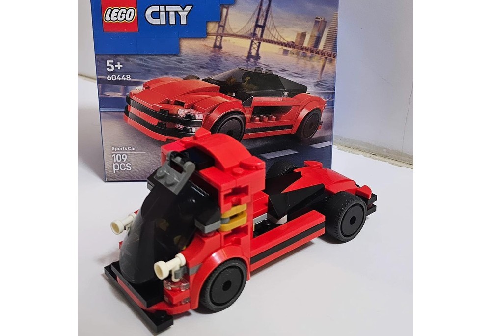 LEGO MOC-209704 60448 RACE TRUCK by xlash0909 | Rebrickable - Build ...