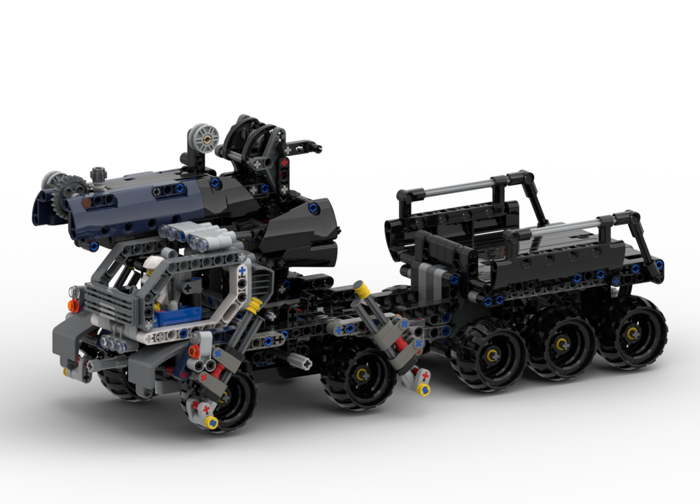 LEGO MOC Multi-Functional Engineering Vehicle by HeLi2046 | Rebrickable ...