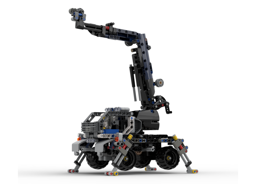 LEGO MOC Multi-Functional Engineering Vehicle by HeLi2046 | Rebrickable ...