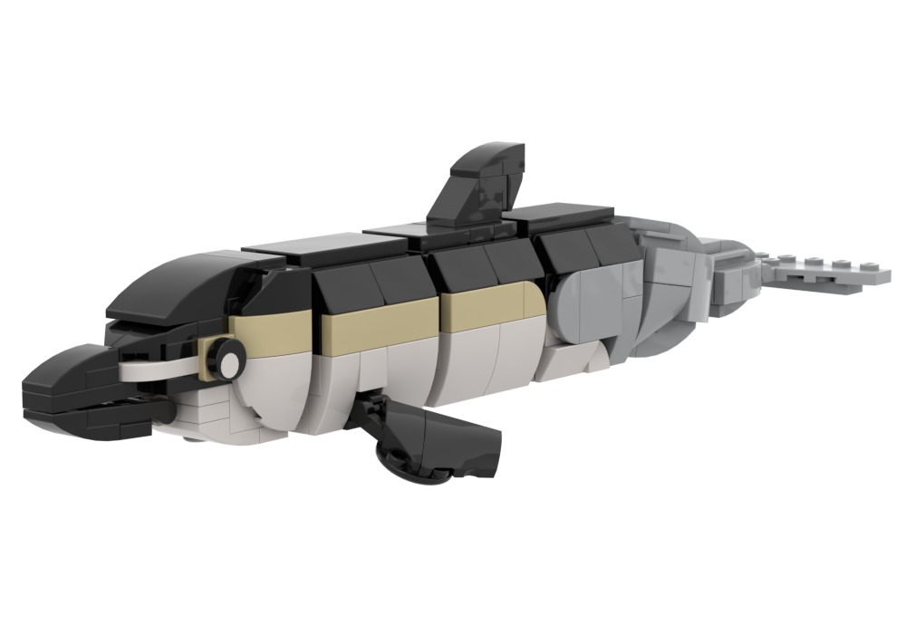LEGO MOC Common Dolphin (Delphinus delphis) by OrchardBuilds ...