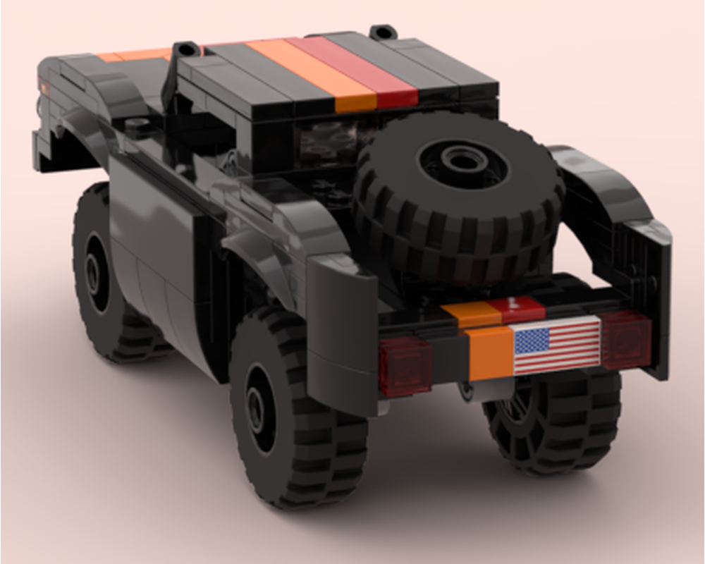 LEGO MOC Ford trophy truck by wonderbrickz | Rebrickable - Build with LEGO