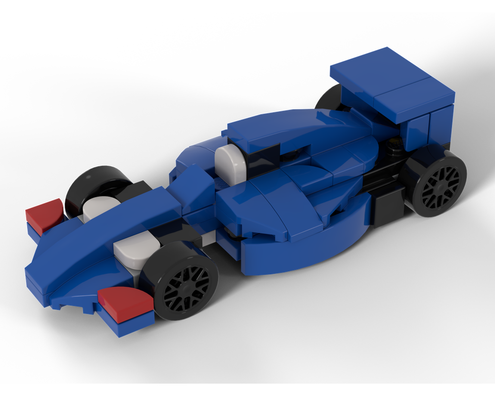 LEGO MOC F1 racecar from 30343 by SomeDude | Rebrickable - Build with LEGO