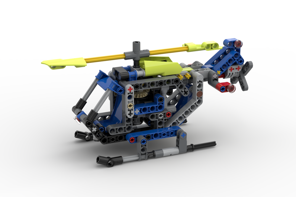 LEGO MOC 42164 Helicopter by Nequmodiva | Rebrickable - Build with LEGO