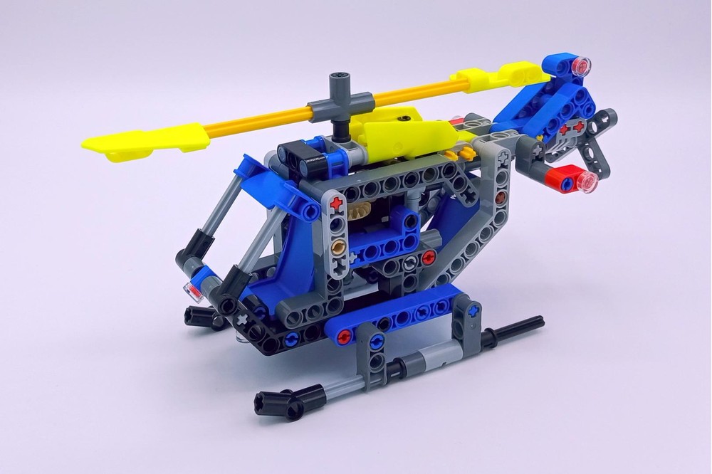 LEGO MOC 42164 Helicopter by Nequmodiva | Rebrickable - Build with LEGO