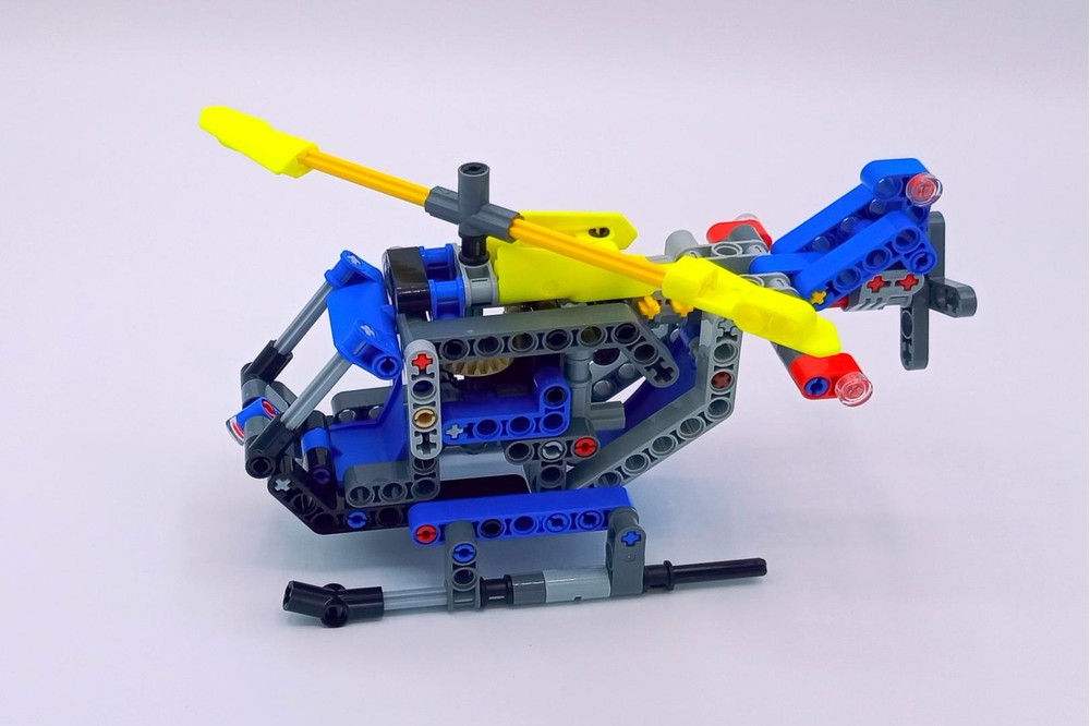 LEGO MOC 42164 Helicopter by Nequmodiva | Rebrickable - Build with LEGO