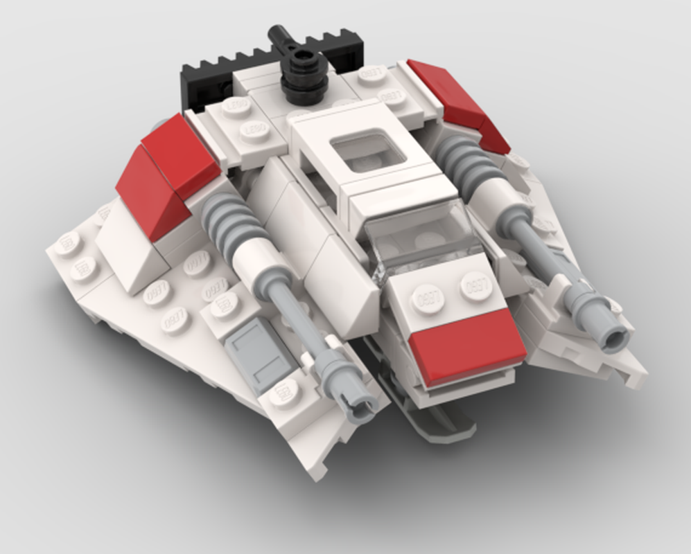 LEGO MOC Snowspeeder by mickcorp | Rebrickable - Build with LEGO