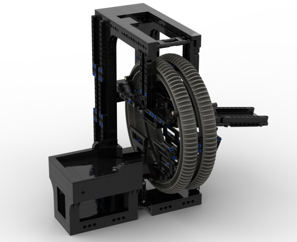 LEGO MOC Floating Hailfire Wheel by Jude The Lego Dude | Rebrickable ...