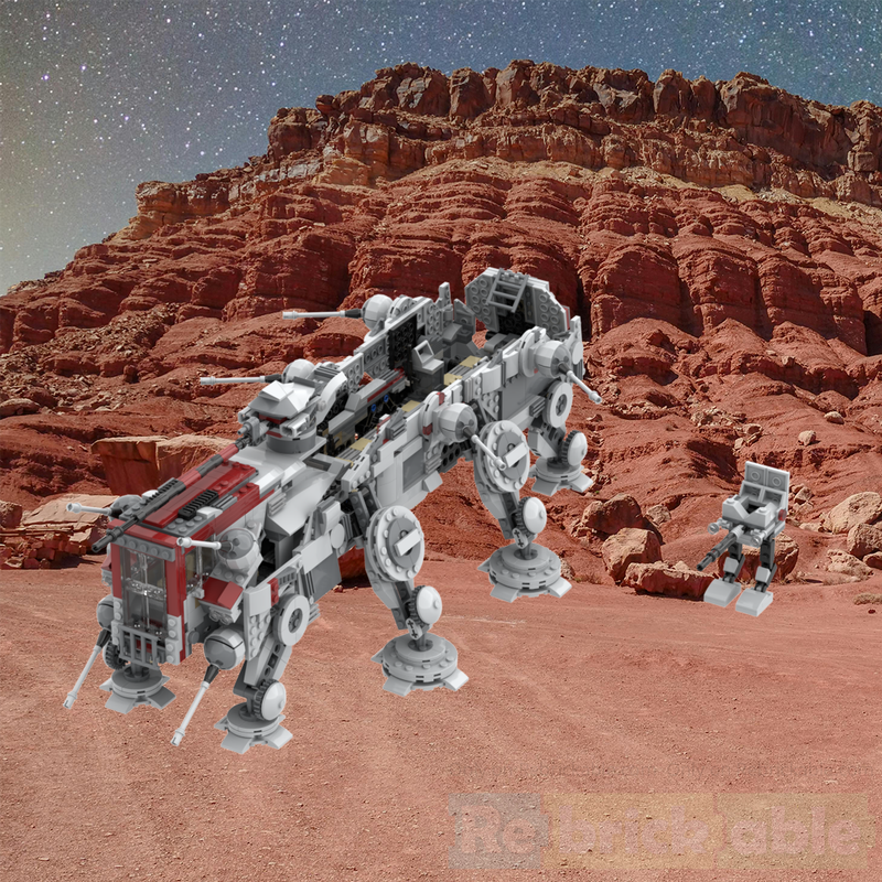 LEGO MOC-209747 AT-OT variant and walker by LucSoleBricks | Rebrickable ...