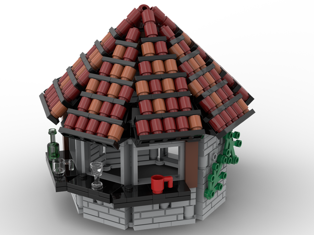 LEGO MOC Small Food Stall by Zorios | Rebrickable - Build with LEGO