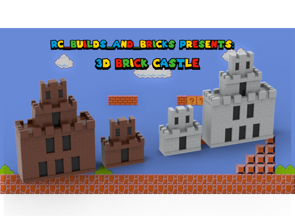 LEGO MOC Super Mario Bros. -- 3D Brick Castle by RC_builds_and_bricks ...