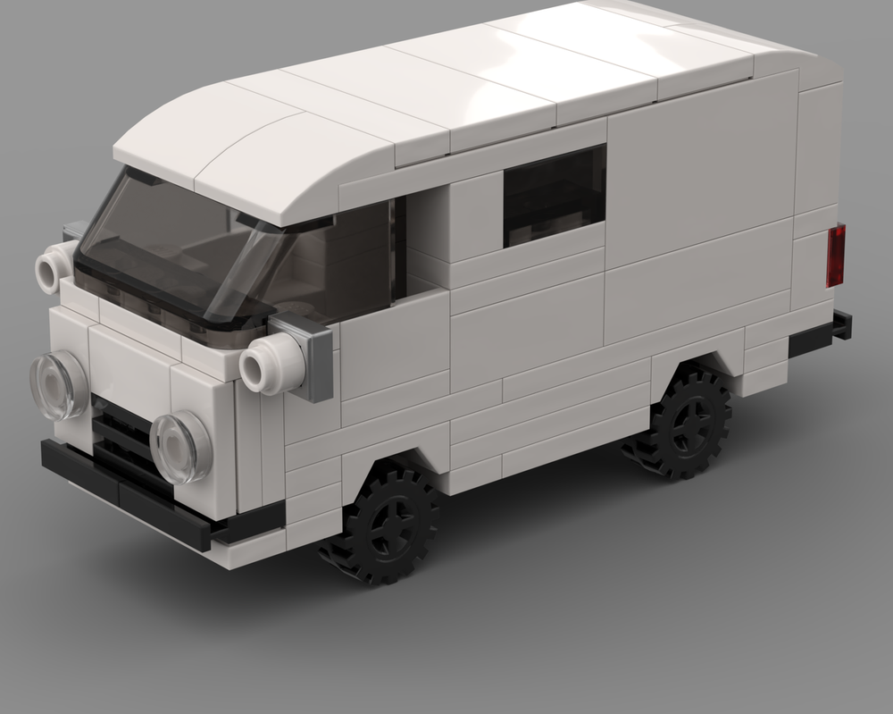 LEGO MOC UAZ 452 Buhanka MOD for DeMarco's UAZ (2 Window) by Shturmovik ...